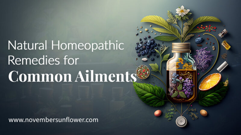 Which Natural Homeopathic Remedies are Right for You | November Sunflower