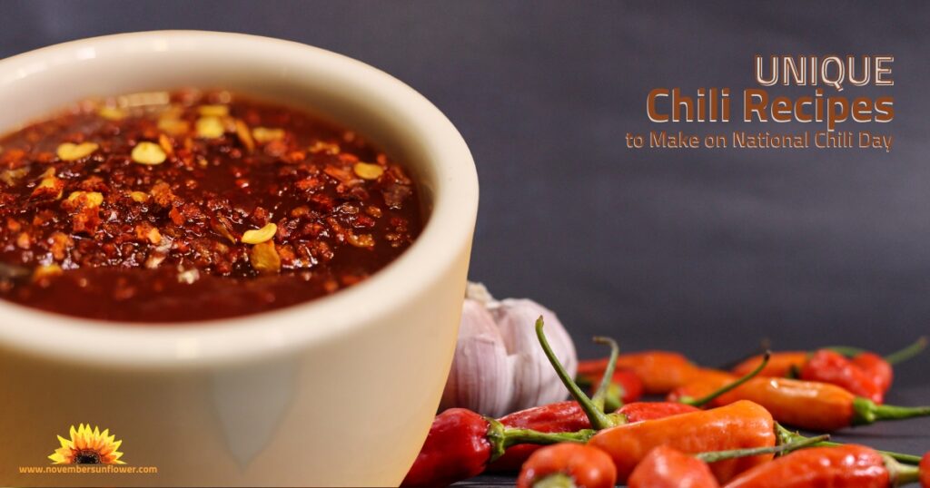 Chili Recipes Roundup to Make at Home | November Sunflower
